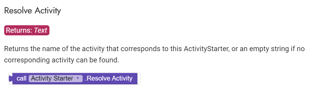 Problem with Activity Starter method resolve Activity - Discuss - Kodular Community