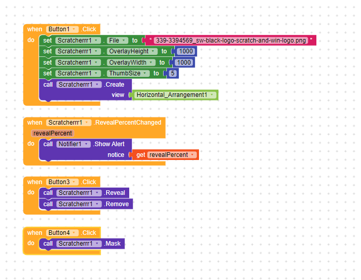 [Paid] Scratcherr : Scratchcard for your apps - Extensions - Kodular ...