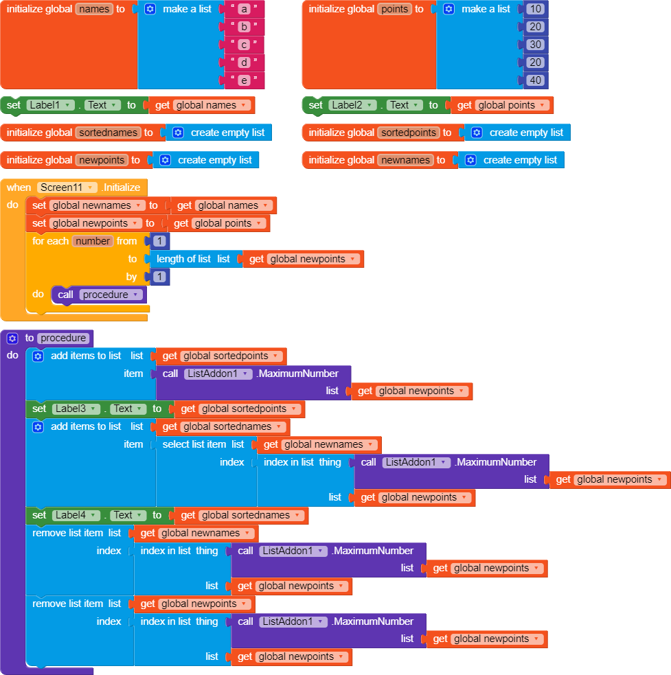 How to sort list view - Discuss - Kodular Community