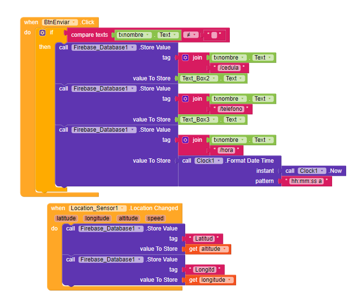 Longitude and latitude in firebase - Discuss - Kodular Community