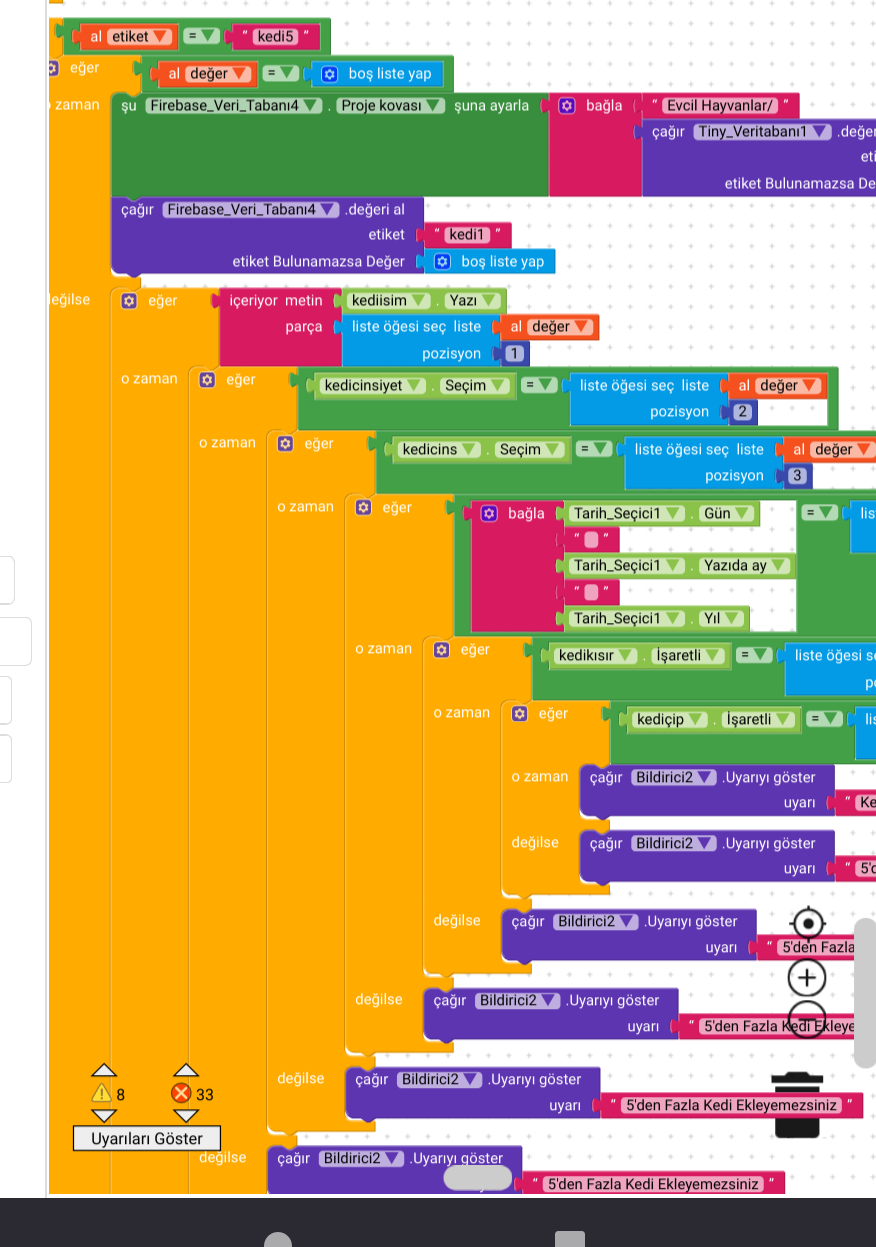 Firebase values are small and large - Discuss - Kodular Community