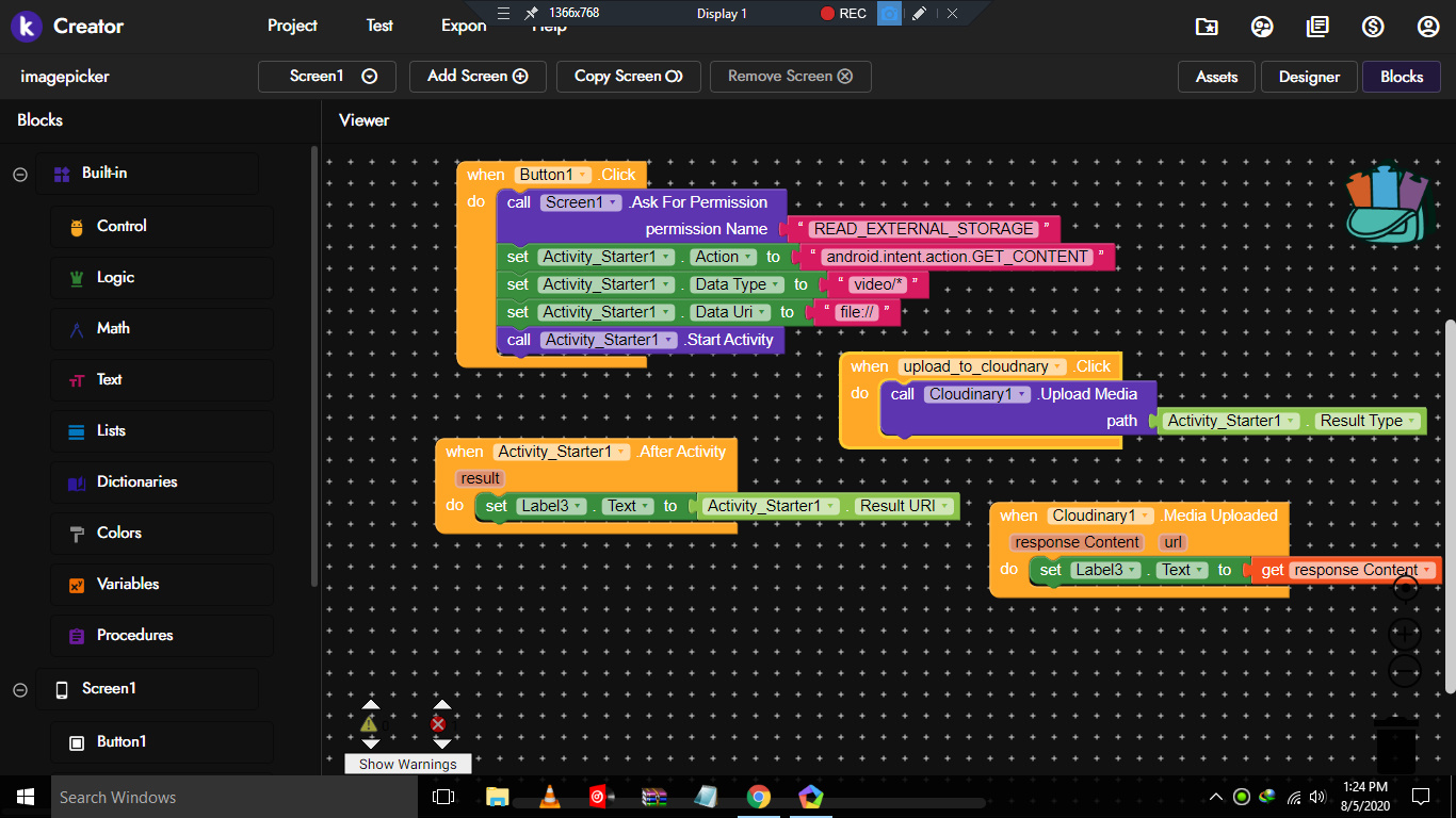 How to get video path with Activity starter? - Discuss - Kodular Community