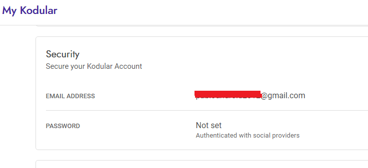 How to create a password for my kodular account - Discuss - Kodular ...