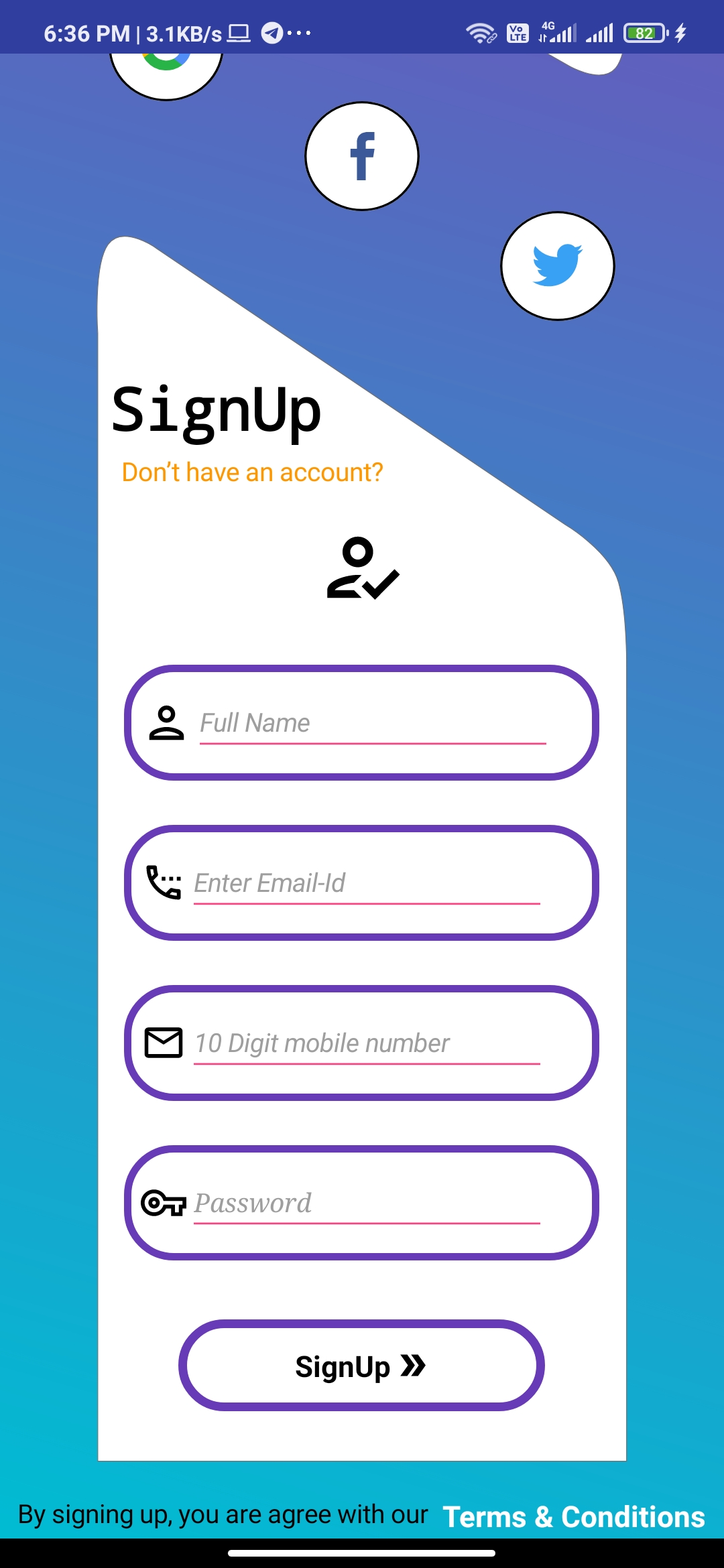 New Ui design create with Kodular using only svg image - Discuss ...