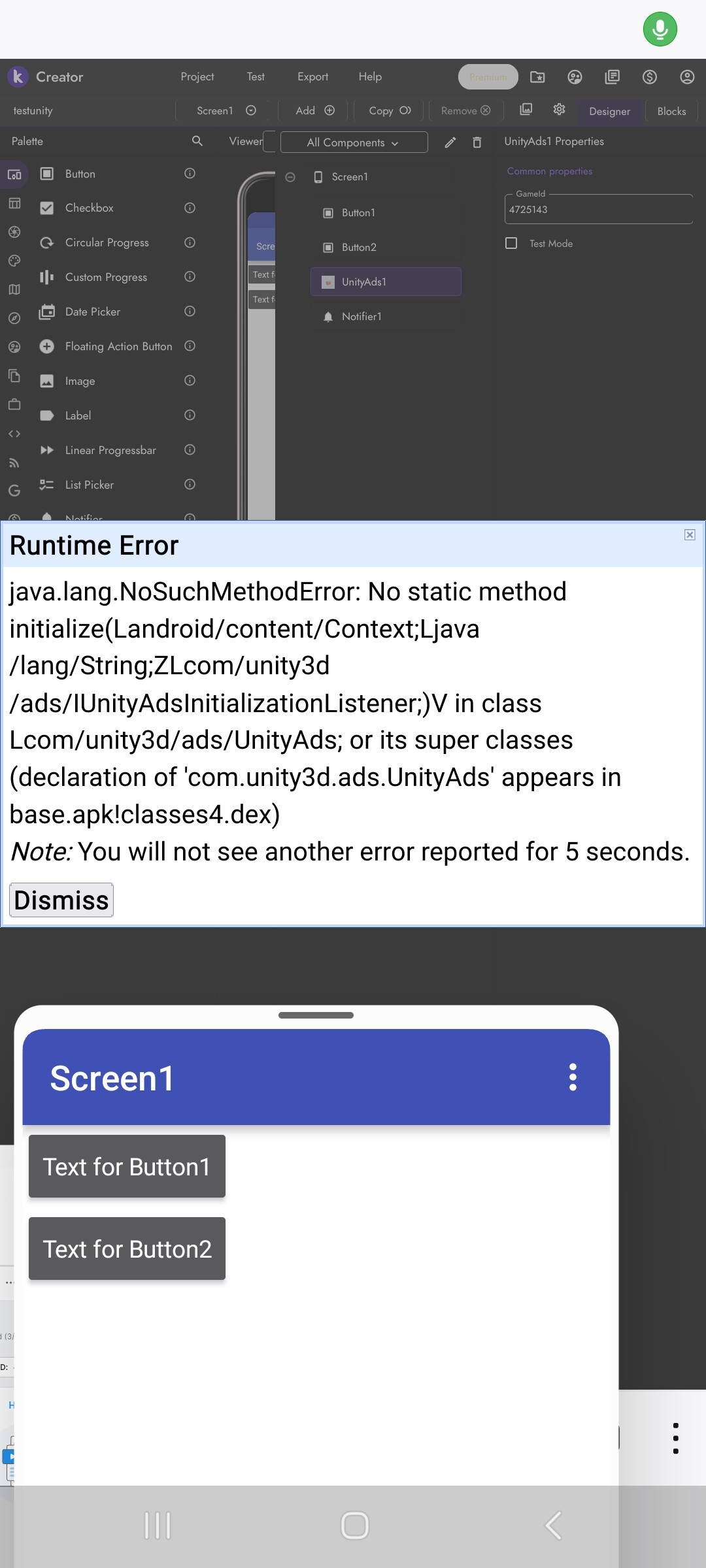 I want Unity Free extension - Extension Development - Kodular Community
