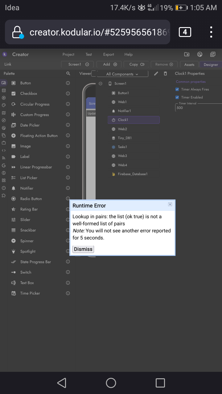 Json from web getting Problem - Discuss - Kodular Community