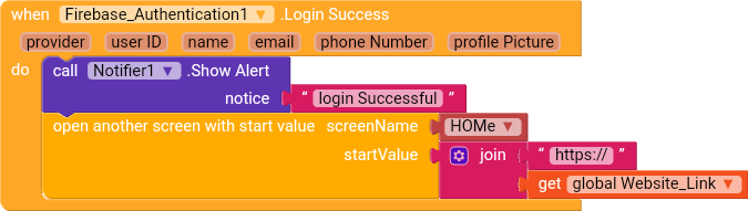 Firebase Authentication + Webview Load Problem - Discuss - Kodular Community