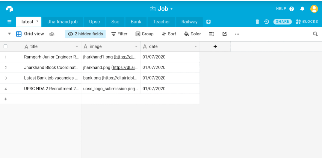 Facing problem to get data from airtable spreadsheet - Discuss - Kodular Community
