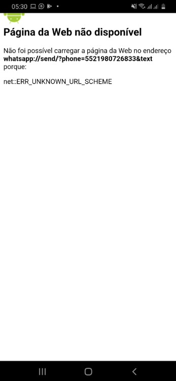 Err_unknow_url_scheme - Discuss - Kodular Community