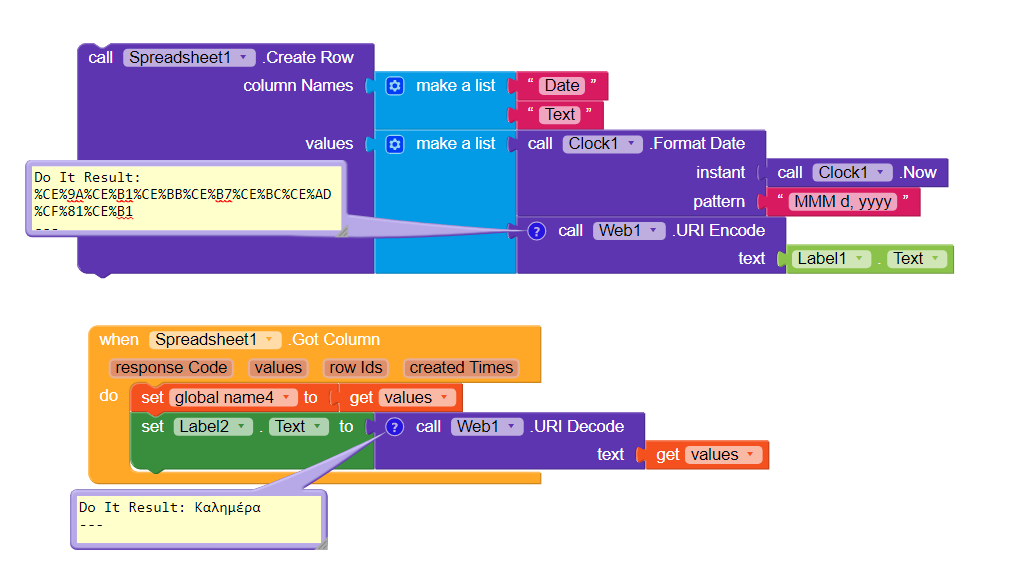 Spread sheet arabic data - Discuss - Kodular Community
