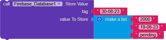 How to store multi values in a tag in firebase - Discuss - Kodular Community
