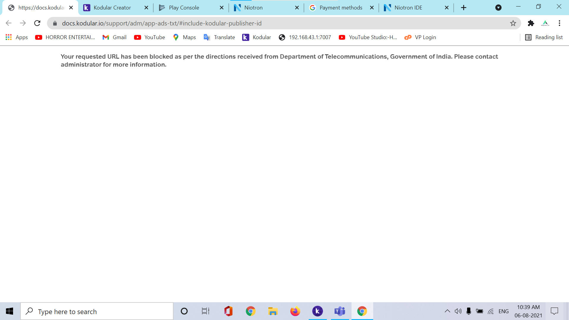 Docs not accessible - Discuss - Kodular Community