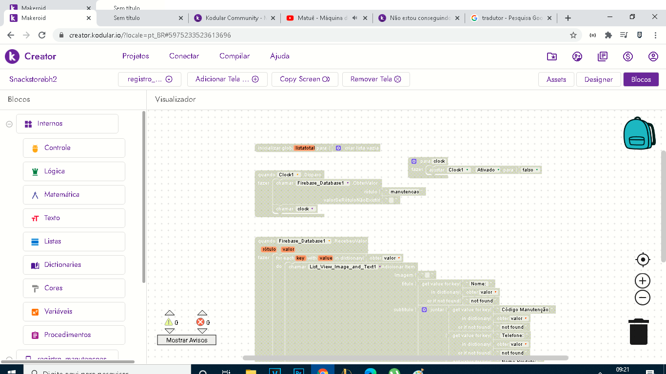Something went wrong! compiling stuck at "Compiling source files" - Discuss - Kodular Community