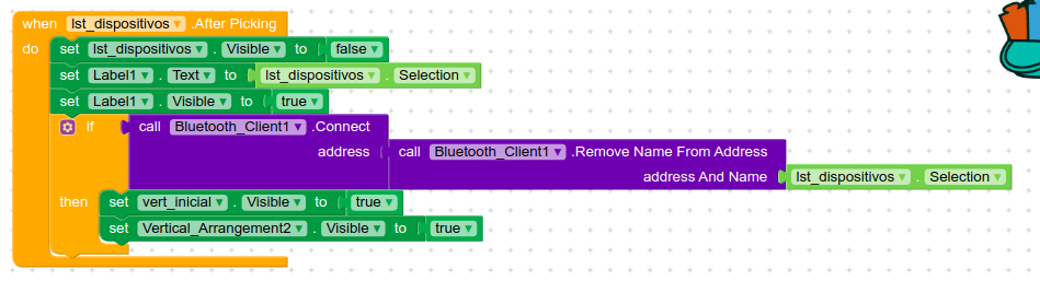 Update a label and then connect bluetooth - Discuss - Kodular Community