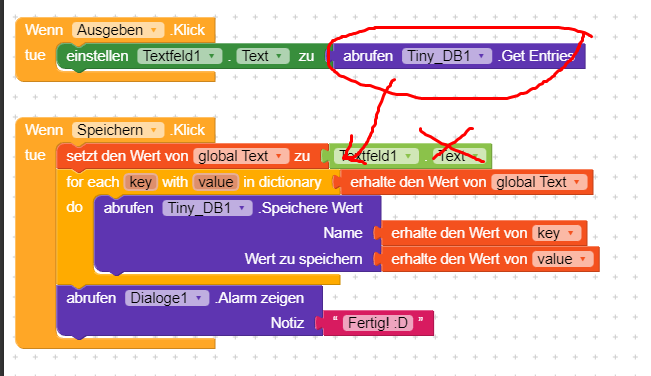 Error saving a dictionary - Discuss - Kodular Community