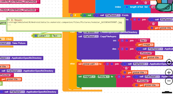 Take a photo and display it in the webviewer - Discuss - Kodular Community
