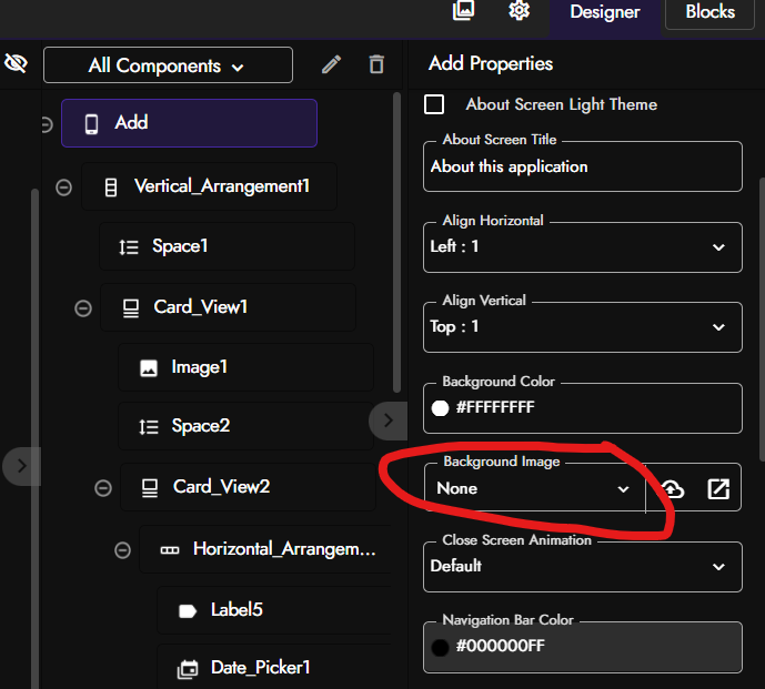 How can I personalize the background of my app - Discuss - Kodular ...