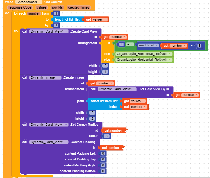 Open another screen with start value dynamic cardview - Discuss - Kodular Community