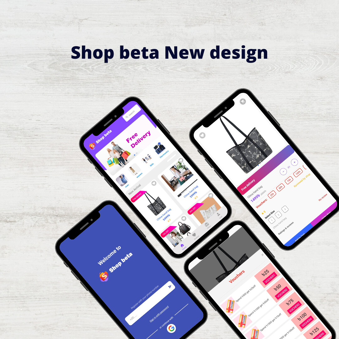 Simple shop app, Updated some designs and added new features - Koded ...