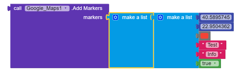 Add marker Google Map - Discuss - Kodular Community