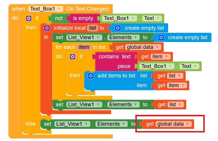 Set Up Textbox Like Search On Listview Discuss Kodular Community