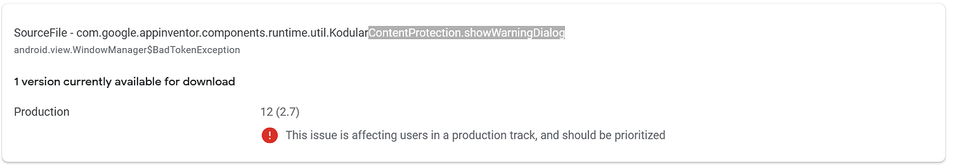Crashes and application not responding (ANR) errors - Discuss - Kodular Community
