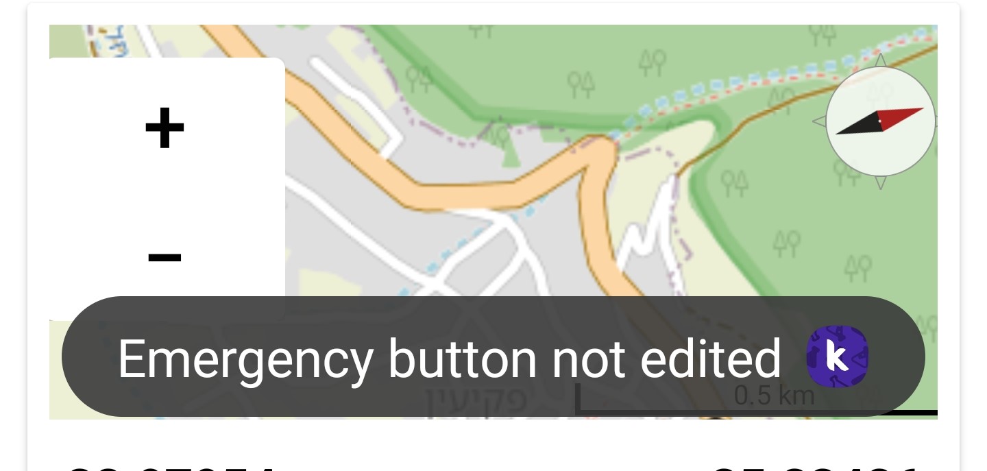 Why is a kodular icon displayed in the message to the user who sees the ...