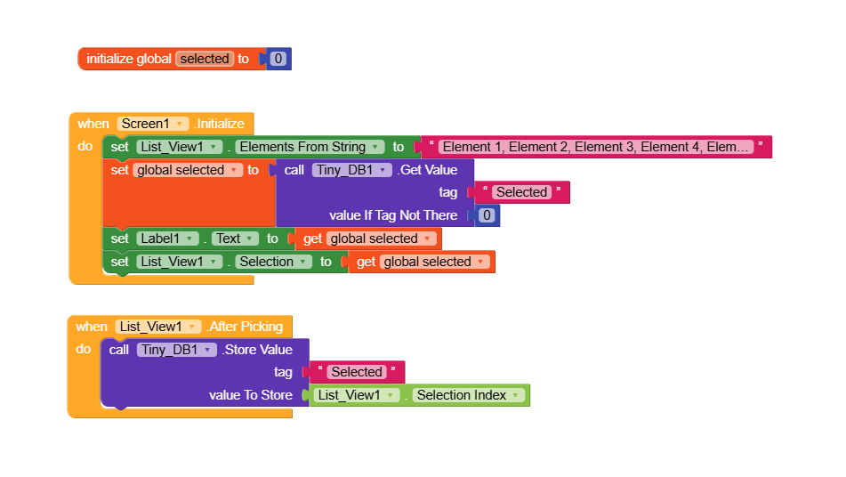 Listview - Select row - Discuss - Kodular Community