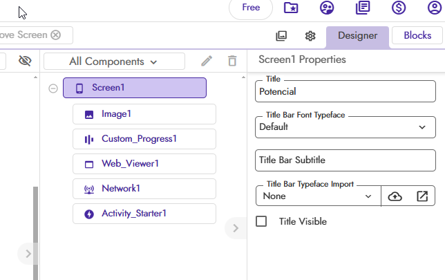 Cannot view advanced properties components - Discuss - Kodular Community