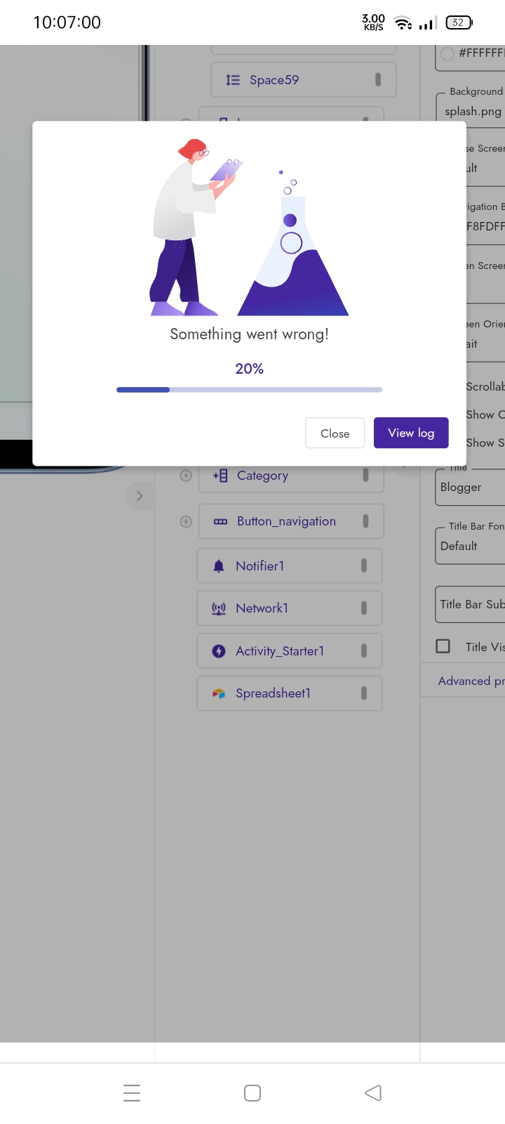 Kodular " More Tools " Screen Bug! - Discuss - Kodular Community