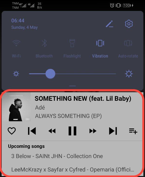 How to create music notification bar like this in kodular? - Discuss - Kodular Community