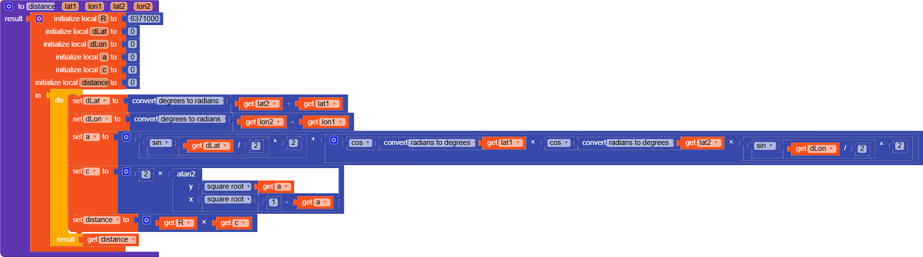 How to calculate distance between user's location and a fixed coordinate? - Page 2 - Discuss ...