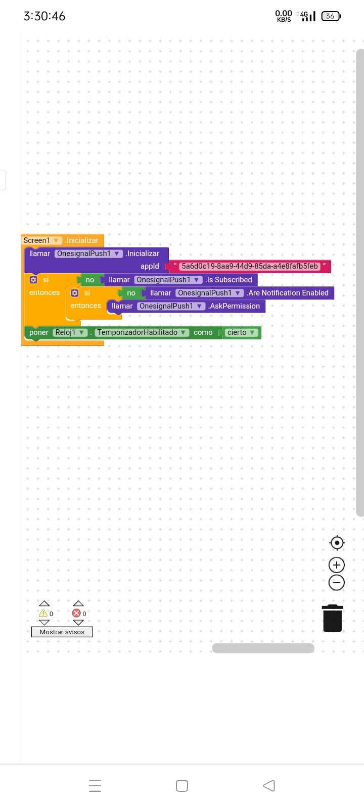 App push notification not showing - Discuss - Kodular Community