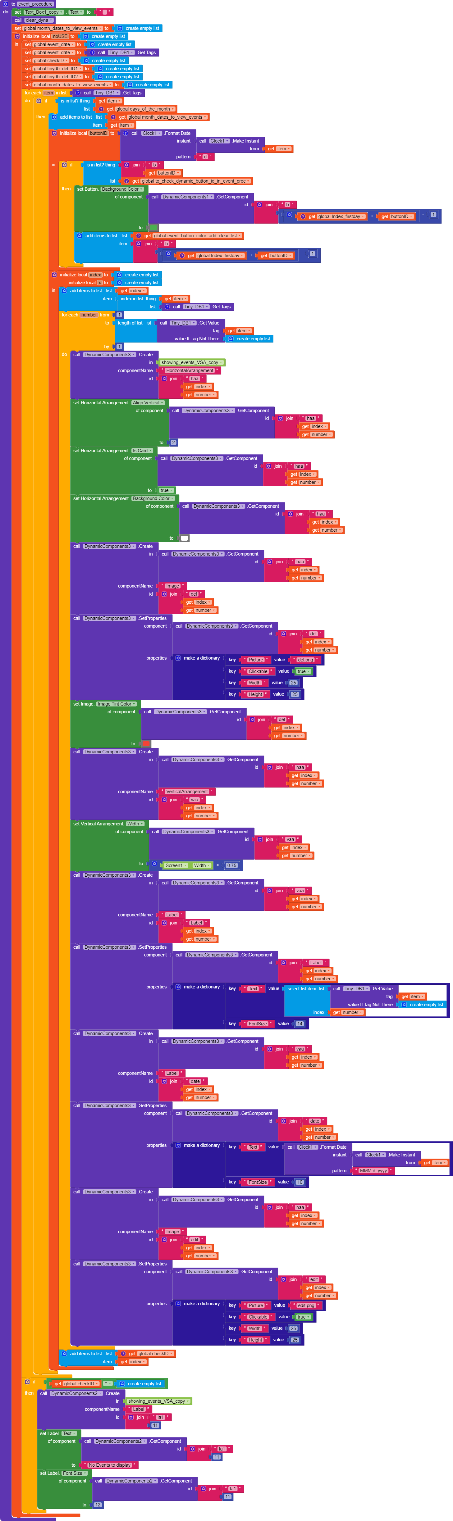 Why the event is not saved - Discuss - Kodular Community