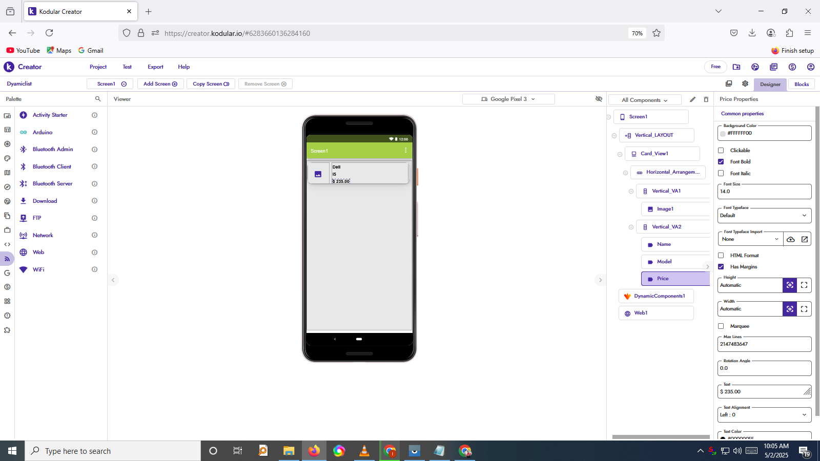 Dynamic list from spreadsheet - Discuss - Kodular Community