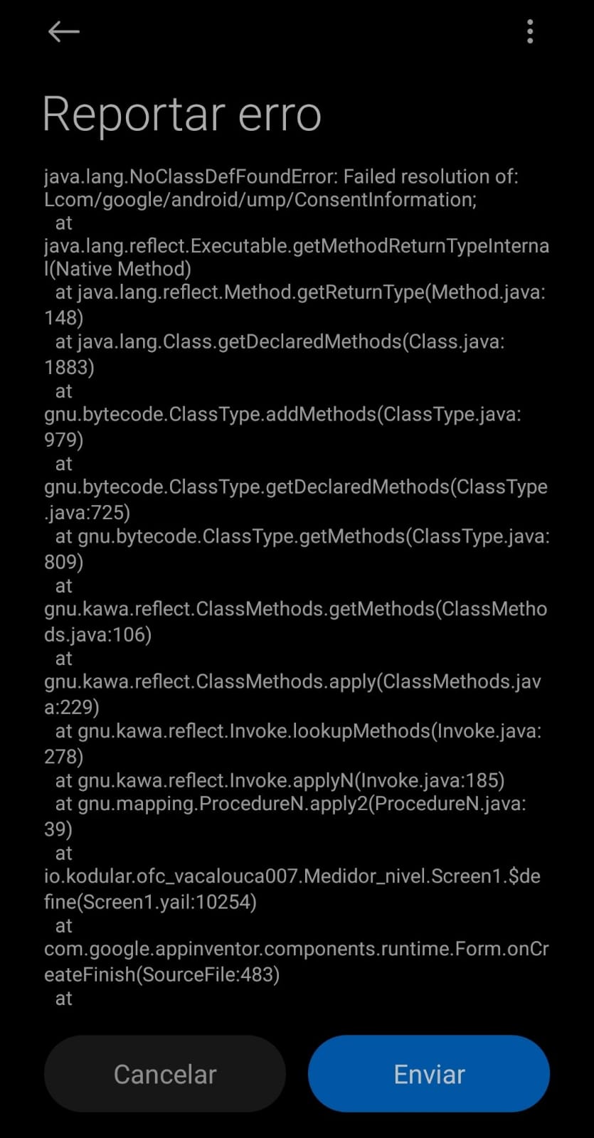 Application crash - Discuss - Kodular Community
