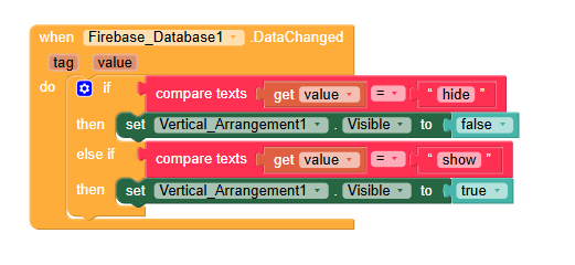Arrangement visibility and Firebase - Discuss - Kodular Community