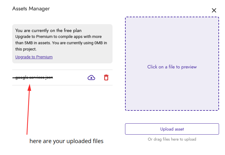 How do I upload files to my project? - Discuss - Kodular Community