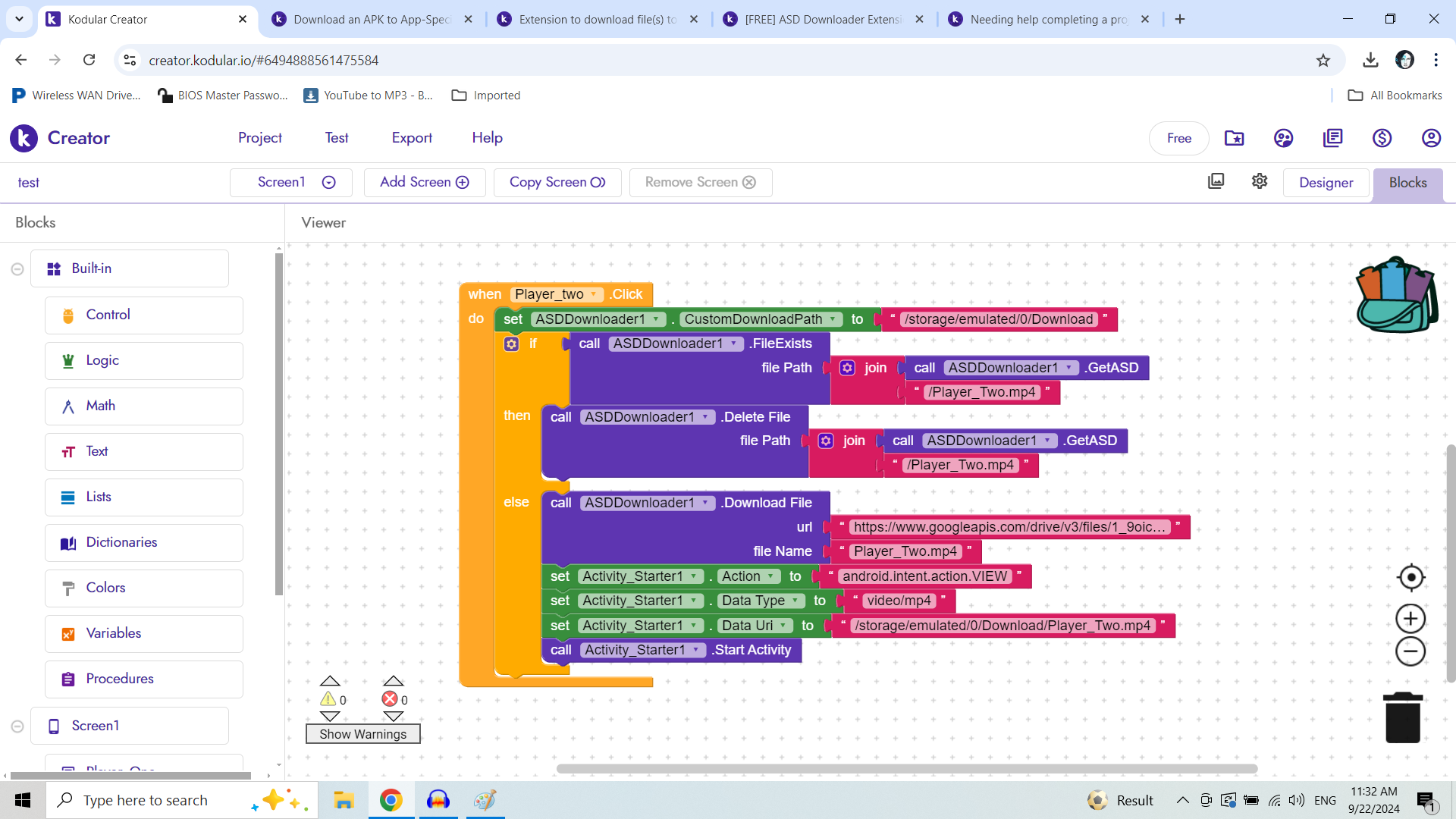 Requesting help on a project that has different behaviours between ...