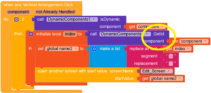 How to set when Any Vertical Arrangement is Click - Discuss - Kodular Community