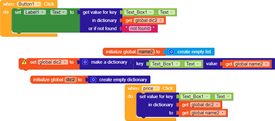 How to multi value for key in dic - Discuss - Kodular Community
