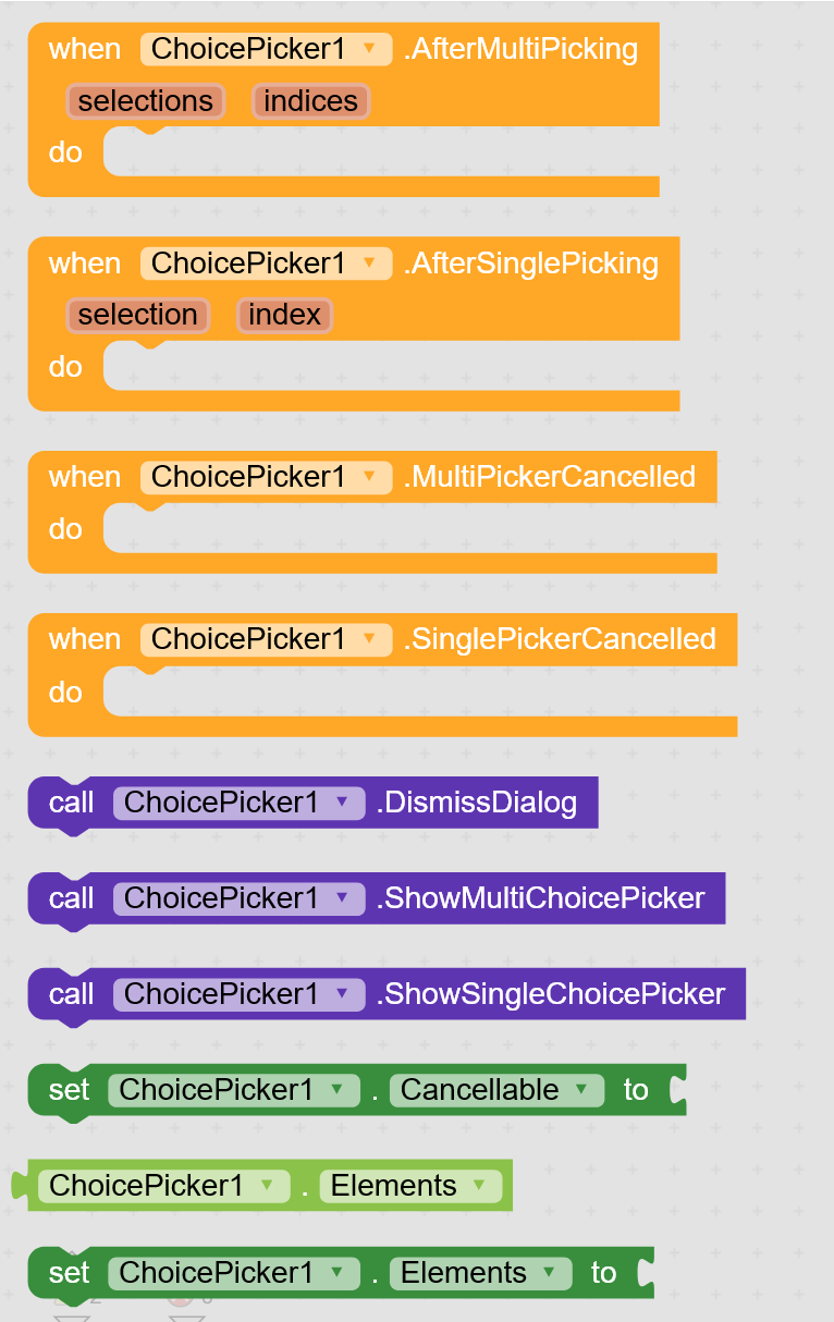 [FREE] Custom List Picker and Choice Picker Extension - Extensions ...