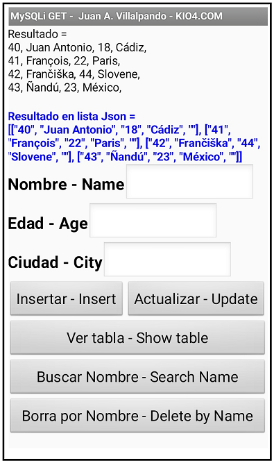 MySQL. PHP. GET. POST. Insert. Update. Delete. Segur SQL Inject - Guides - Kodular Community