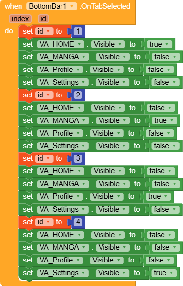 Bottom Bar menu the problem is in the Screen - Discuss - Kodular Community