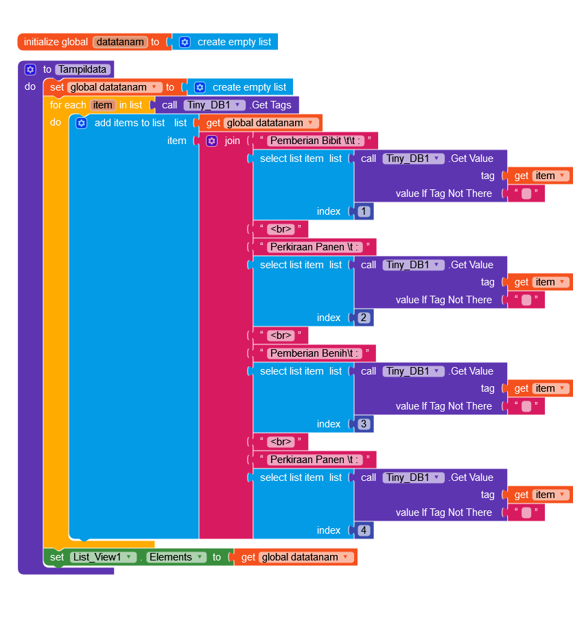 ListView TinyDB Delete Update Listview - Discuss - Kodular Community