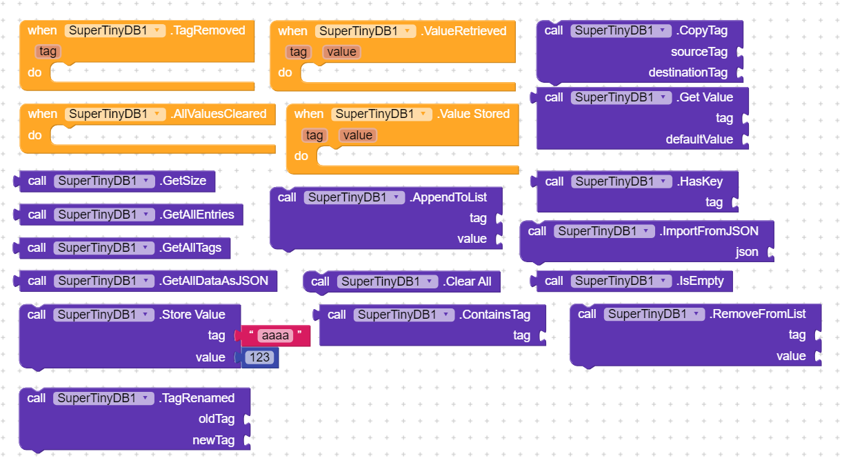 SuperTinyDB Extension [FREE] - Extensions - Kodular Community