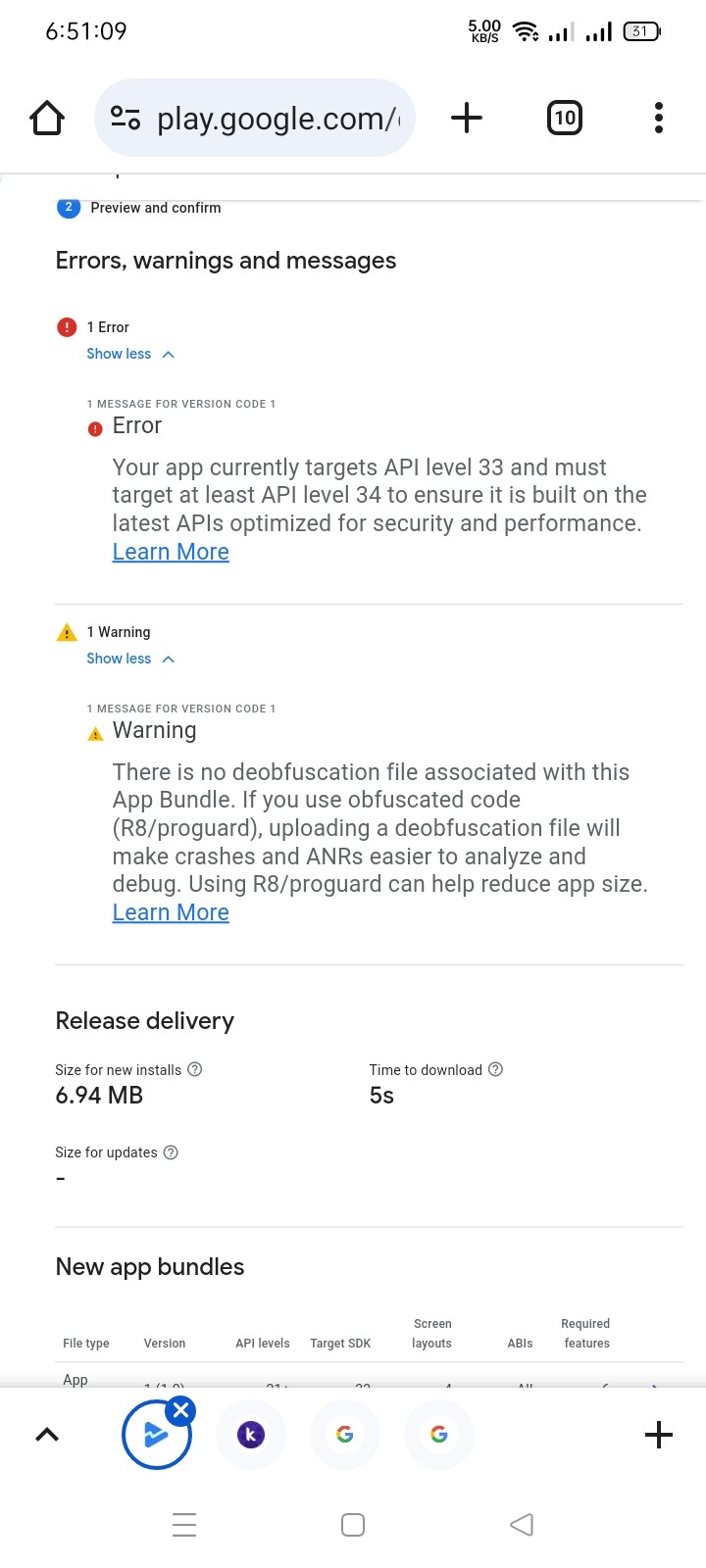 Errors, warnings and messages - Discuss - Kodular Community