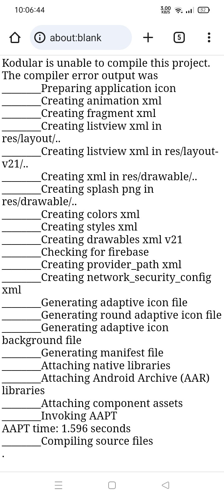 Kodular " More Tools " Screen Bug! - Discuss - Kodular Community