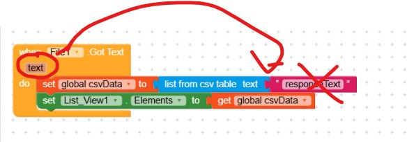 how to read 2 columns - Discuss - Kodular Community
