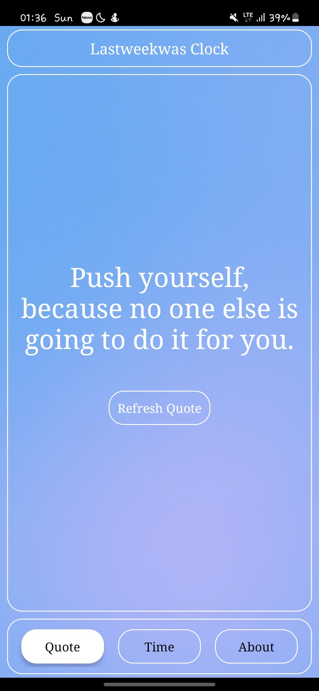 Clock app with quotes-2 - Koded Apps - Kodular Community